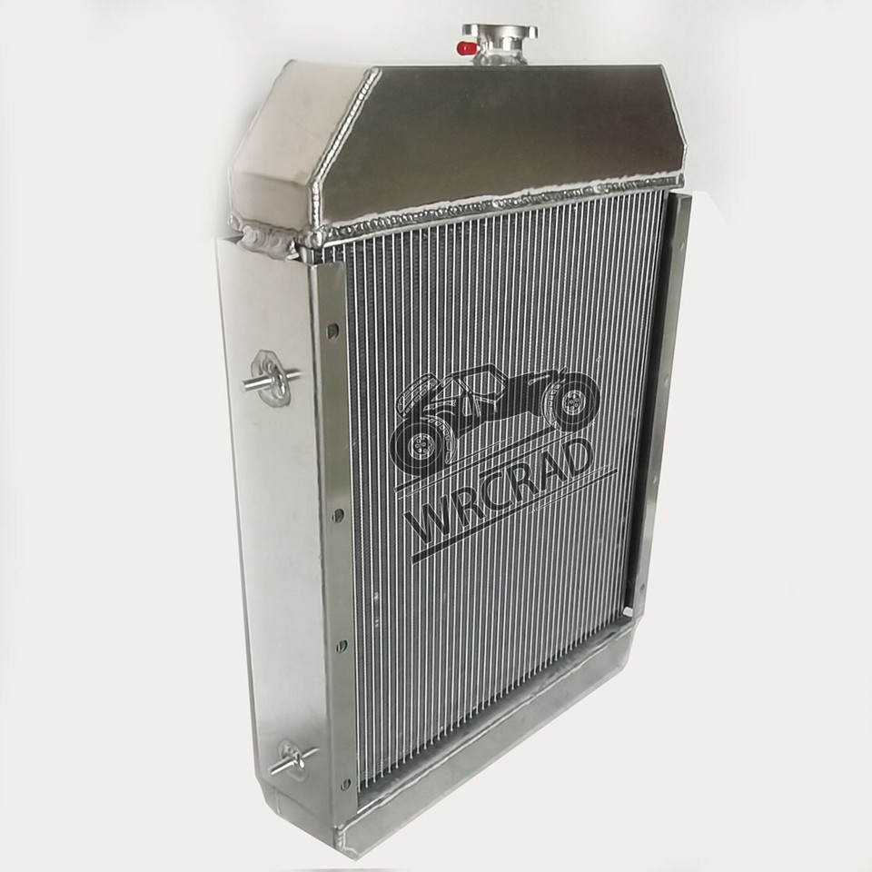 Aluminum Radiator For Case-IH Backhoe 480D 480LL 580 Super D 580D 584D ...