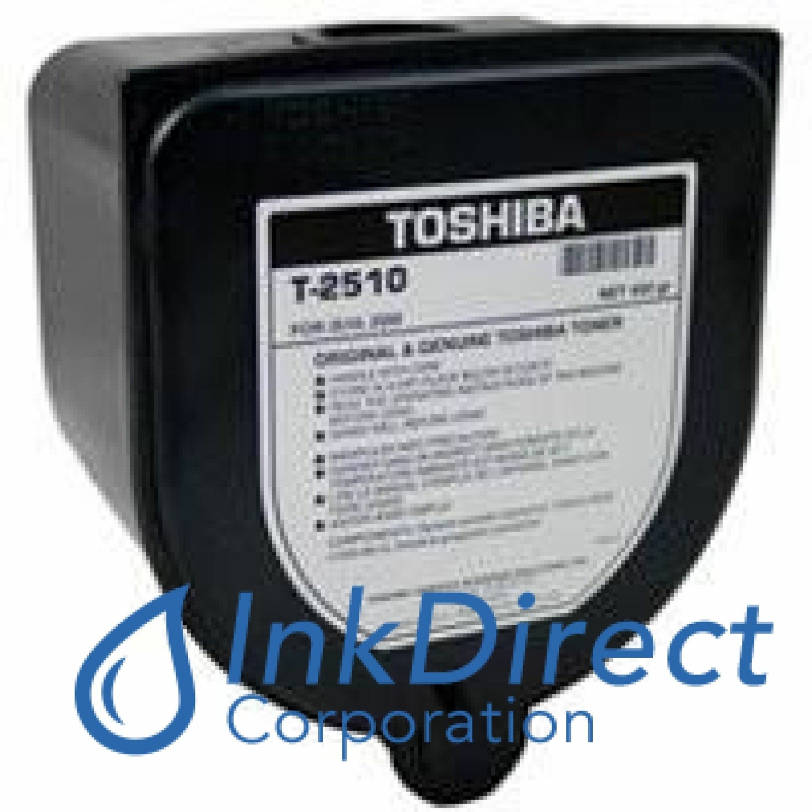 1 - Each Genuine Toshiba T2510 T-2510 Toner Cartridge Black BD 2510 ...