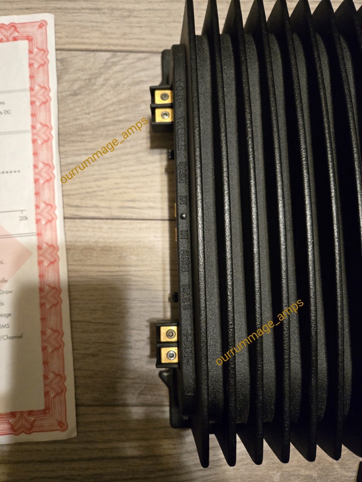 Rockford Fosgate PUNCH 100ix DSM Car Audio Amplifier 🇺🇸 OLD SCHOOL | eBay