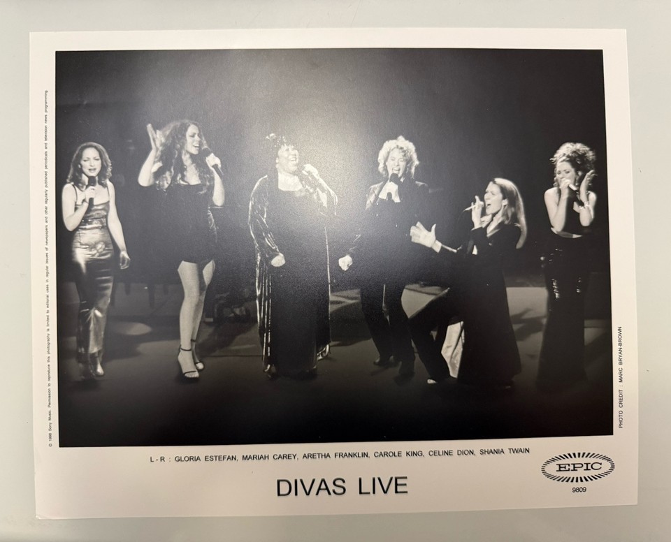 Celine Dion VH1 Divas Live 1998 Promo Box (CD, VHS + Press Photo ...