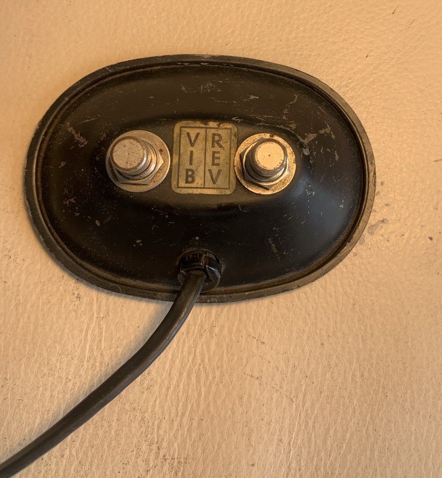 Fender Vintage 2 Button Blackface Footswitch 60s/70s Reverb Vibrato | eBay
