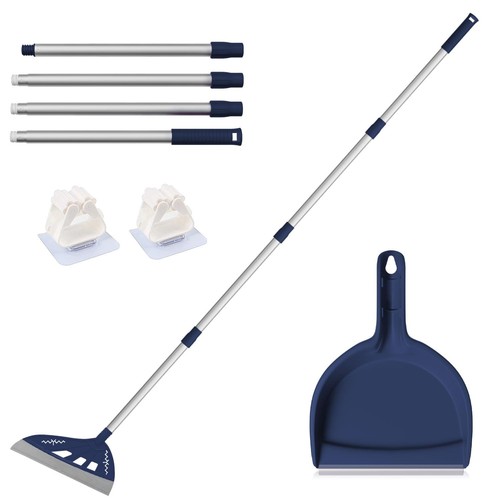 Magic Air Broom with Dustpan, Multifunction Magic Broom and Fixed ...