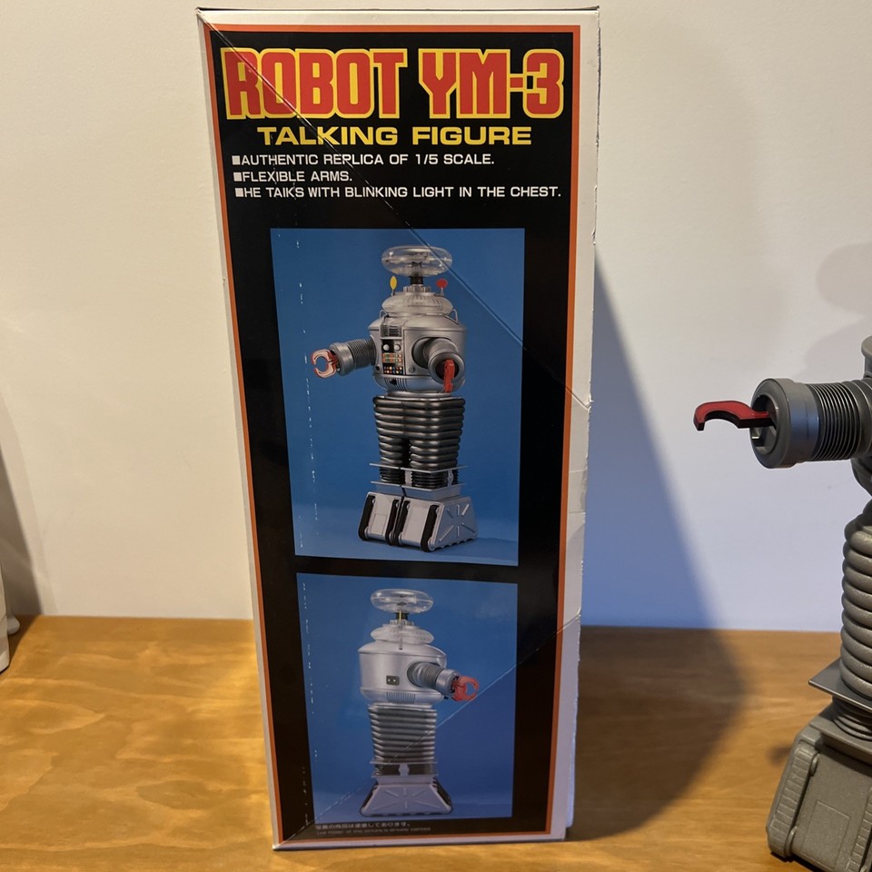 1985 Masudaya Lost in Space Robot YM3 Talking Figure 16 Inch - New (See ...