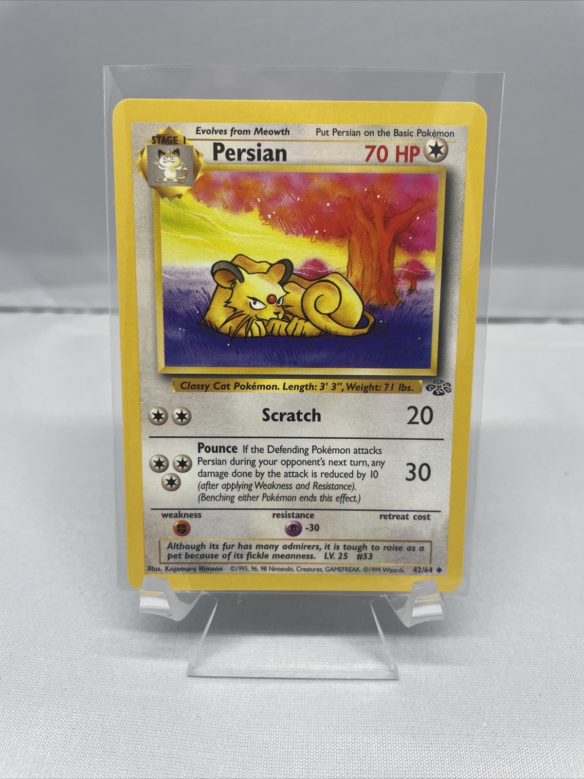 Pokémon TCG Persian Jungle 42/64 Regular Unlimited Uncommon | eBay