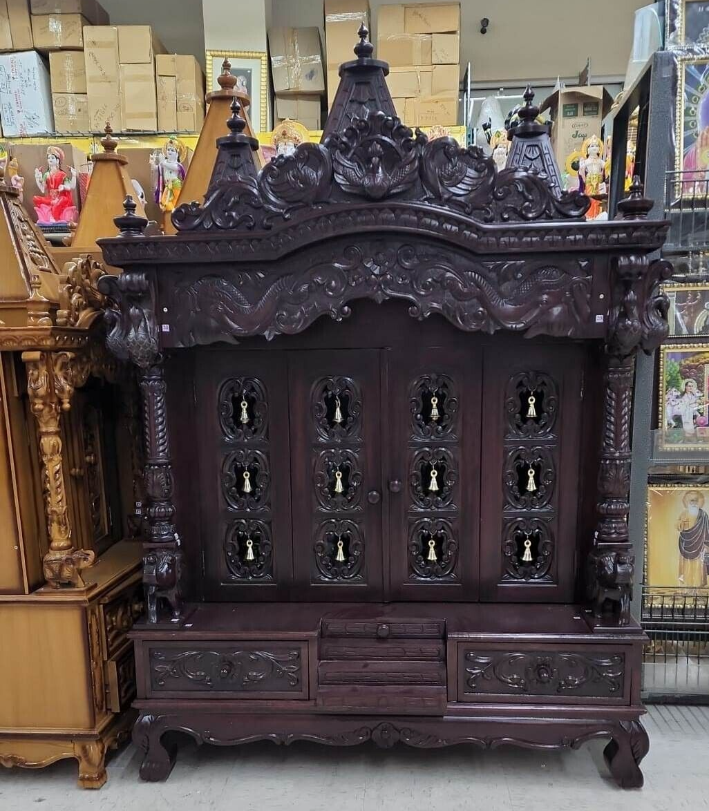 Simple Hindu Temple Designs For Home With Door - Infoupdate.org