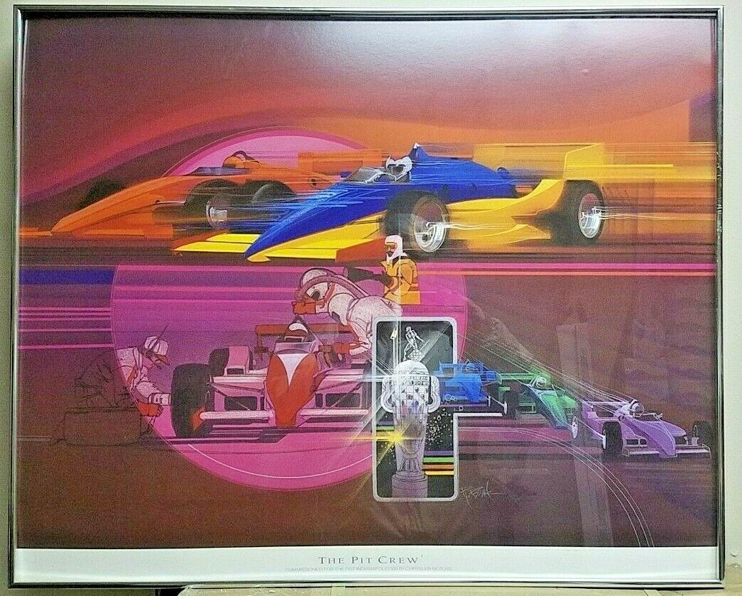 Full Set of Four 1987 - 71st Indianapolis 500 Posters Commissioned By ...
