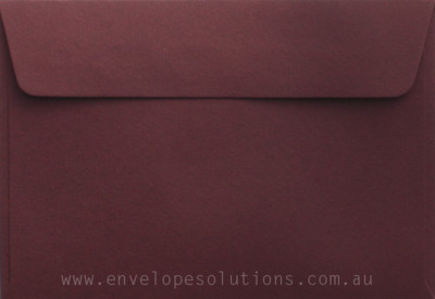 C6 - 114 x 162mm Colorplan Claret 135gsm Wallet Peel & Seal Envelopes x ...