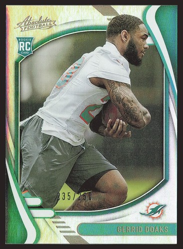 2021 Panini Absolute #189 Gerrid Doaks #/250 SN,RC | eBay