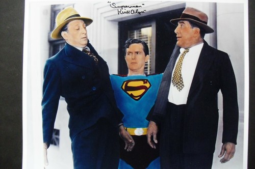 SUPERMAN tv series photo signed by KIRK ALYN, with COA, 11x14 | eBay