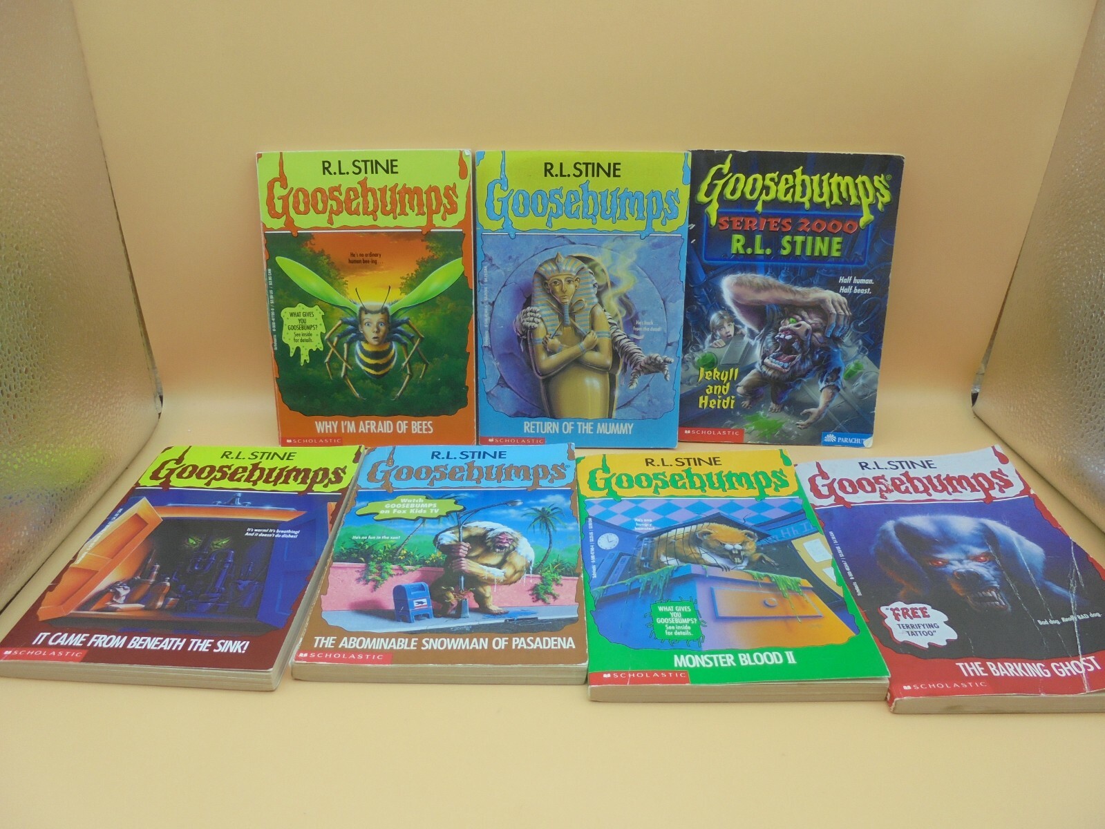 Goosebumps Lot #14 17 18 23 30 32 38 | eBay