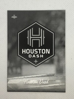 2021 Parkside NWSL V2 | #232 Houston Dash Badge | Logo Black & White ...