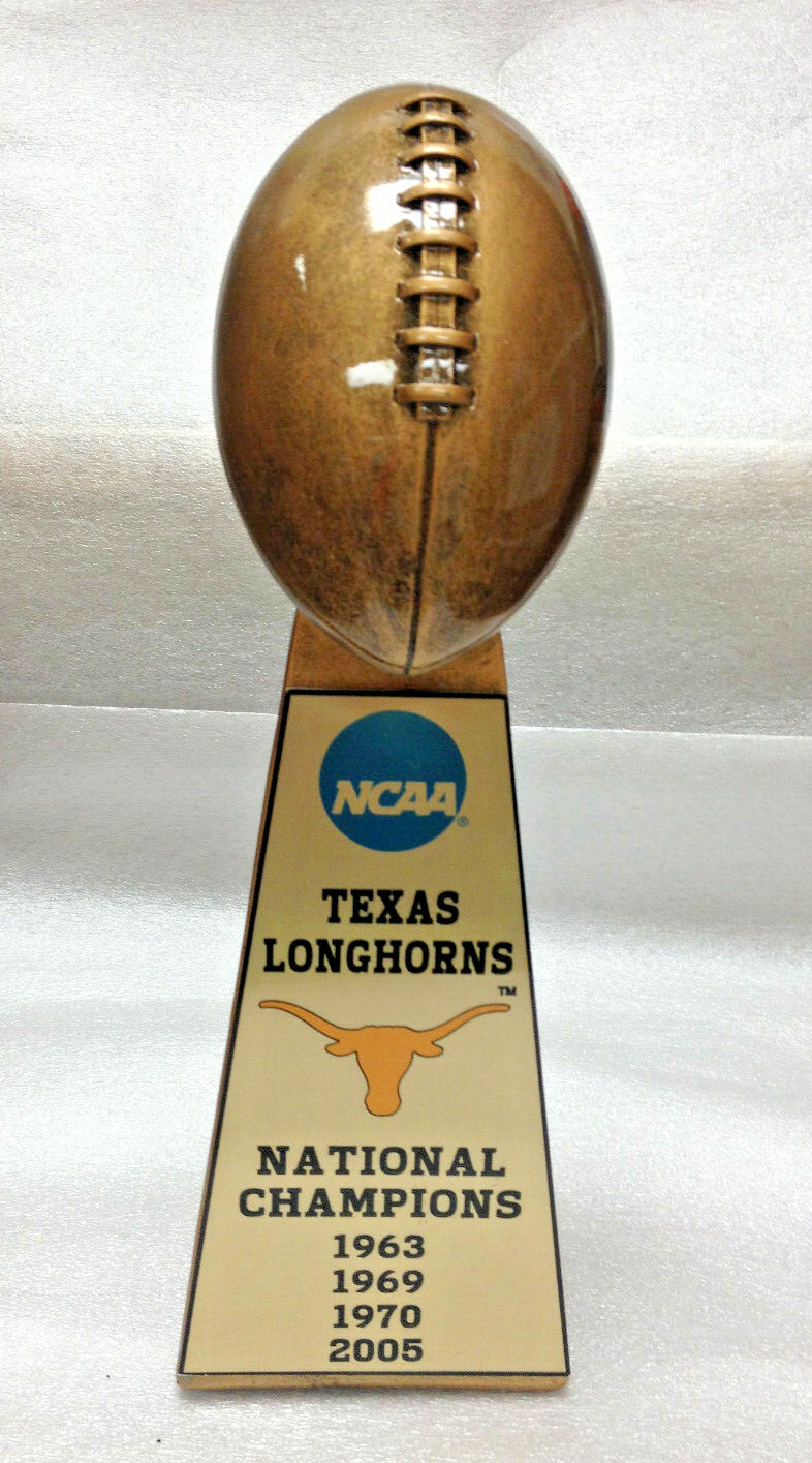 10" UNIVERSITY OF TEXAS LONGHORNS NCAA NATIONAL CHAMPION FOOTBALL ...