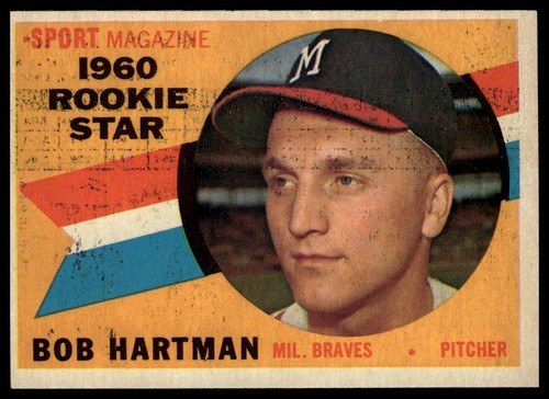 1960 Topps #129 Bob Hartman | eBay