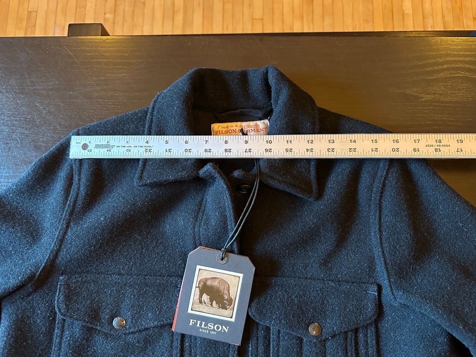 Filson Women's Lined Mackinaw Cruiser, M, Charcoal, #20265080, New With ...