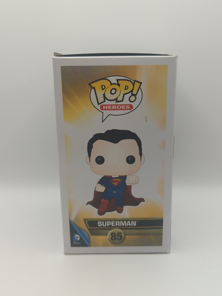 Funko Pop Superman #85 Batman v Superman DC Comics Justice League Vinyl ...