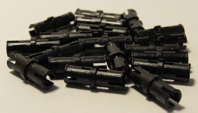 2780 LEGO Parts~(20) Technic, Pin w Friction Ridges Lengthwise W Center ...