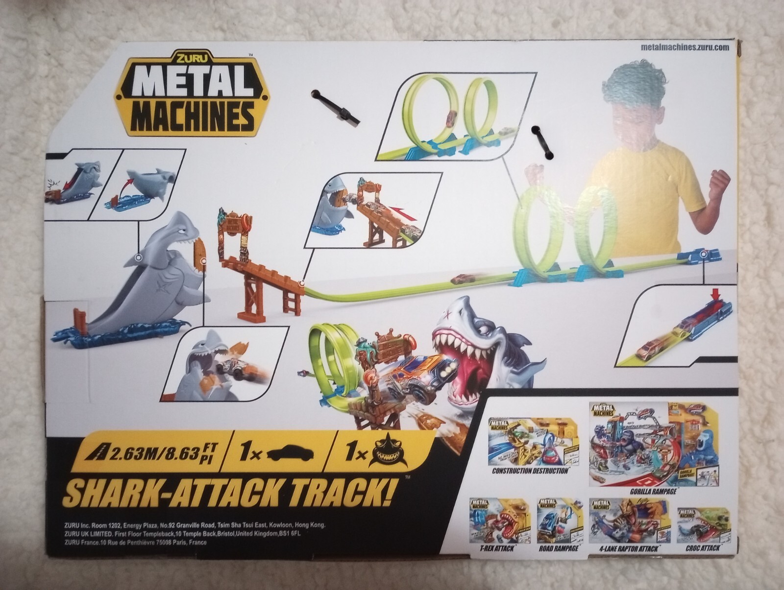 ZURU+Metal+Machines+Shark+Attack+Track for sale online | eBay