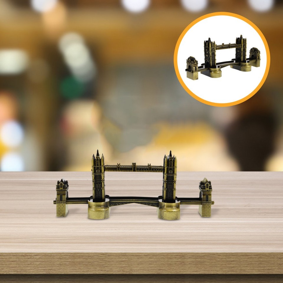 Table Tower Bridge Prop British Decorations for Home Alloy ...