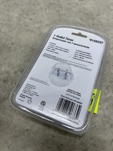 UTILITECH Outlet Timer With 48 On/Off Settings 125v-60H NEW and Sealed ...