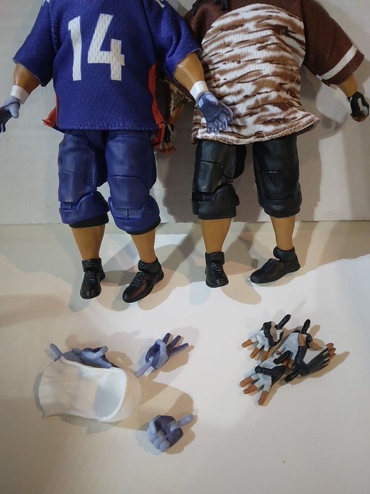 WWE Elite Legends 23 Jamal & Rosey 3 Minute Warning Figure Lot Set ...
