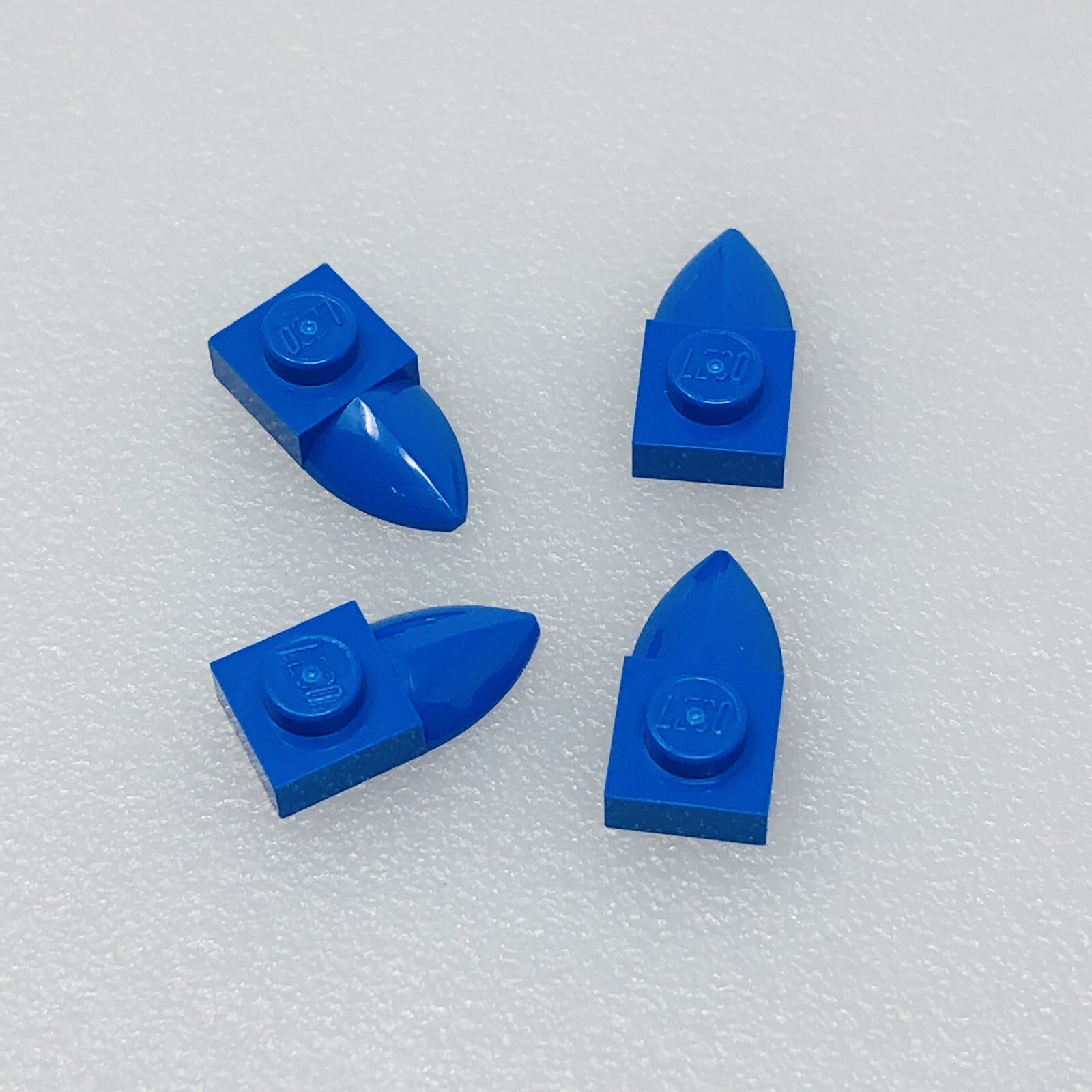 49668 LEGO Parts Plate Modified 1x1 w/ Tooth Horizontal BLUE (4) | eBay