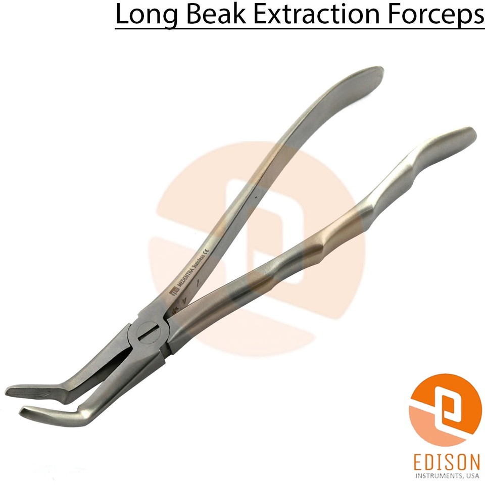 Long Beak Extraction Forceps Upper Lower Surgical Tooth Extraction ...