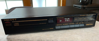 Vintage SCOTT 1980s '87 Single/One (1) Tray Compact Disc CD Player MADE ...