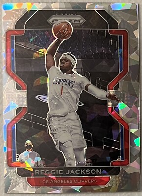 2021-22 Panini Prizm Ice Reggie Jackson Los Angeles Clippers | eBay