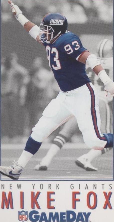 1992 GameDay - Mike Fox #256 for sale online | eBay