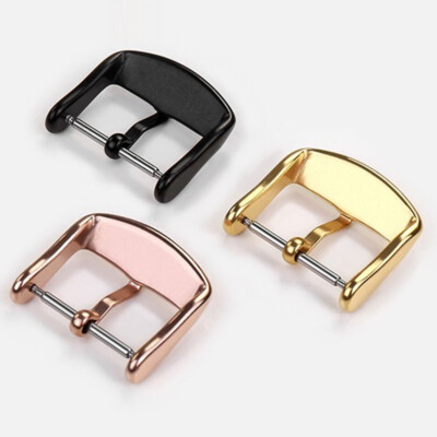 Stainless Steel Watch Band Pin Buckle Parts Strap Clasp 10 12 14 16 18 ...