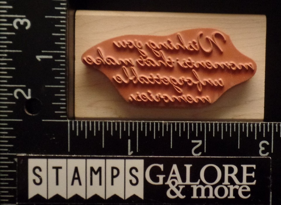 Whipper Snapper RUBBER STAMPS WISHING YOU MOMENTS THAT MAKE ...