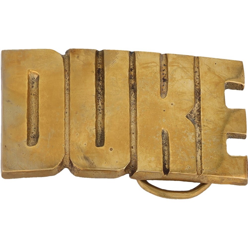 New Brass Duke Duane Dukas Dukan Name Tag Hippie 1970… - Gem