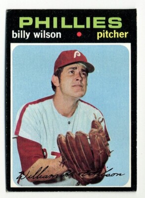 1971 TOPPS PHILADELPHIA PHILLIES BILLY WILSON #192 | eBay