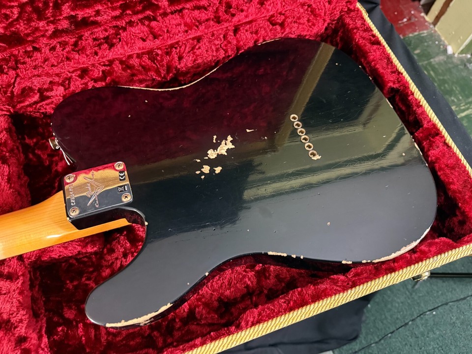 2021 Fender Custom Shop - 60 Telecaster Relic - Black - Time Machine | eBay