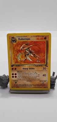 Pokemon Card Kabutops 1st ed Fossil Set Ultra Rare 9/62 1st Ed | eBay