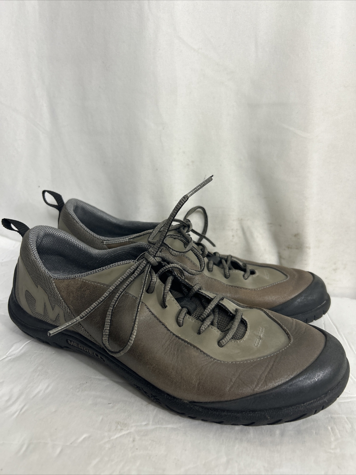 Merrell Select Grip Enlighten Shine Sneakers Women Size 7.5 Brown Black ...