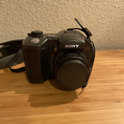 Sony Mavica MVC-CD500 5.0MP Digital Camera - Black UNTESTED With ...