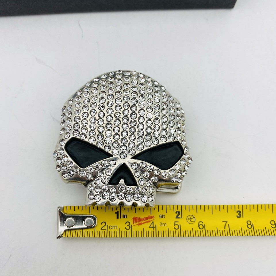 Harley Davidson Willie G Bling Buckle 2012 Women’s Studded Rhinestone ...