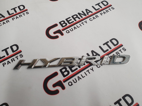Genuine Lexus RX MK4 2016-2022 Rear Tailgate Boot Hybrid Badge Logo ...