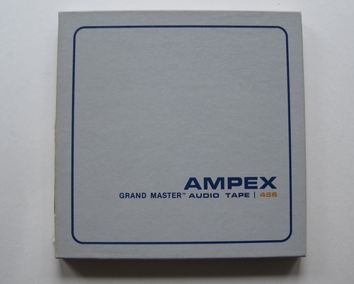 AMPEX 456 GRAND MASTER Audio Tape 1/4" x 1200' 7" REEL TO REEL | eBay