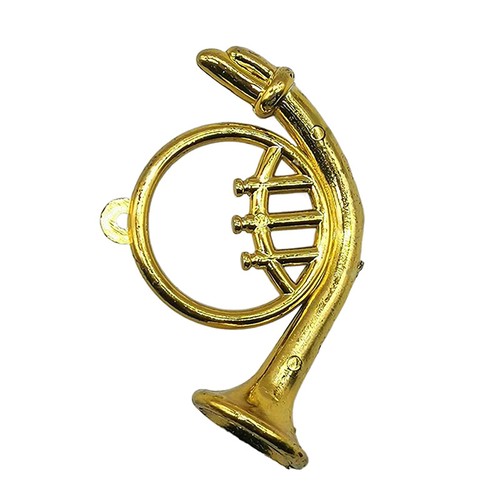 Dollhouse Miniature Electroplated Gold Musical Instrument DIY Small ...
