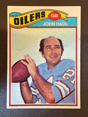 John Hadl 1977 Topps Football Card #83 - Chargers, Rams & Houston ...