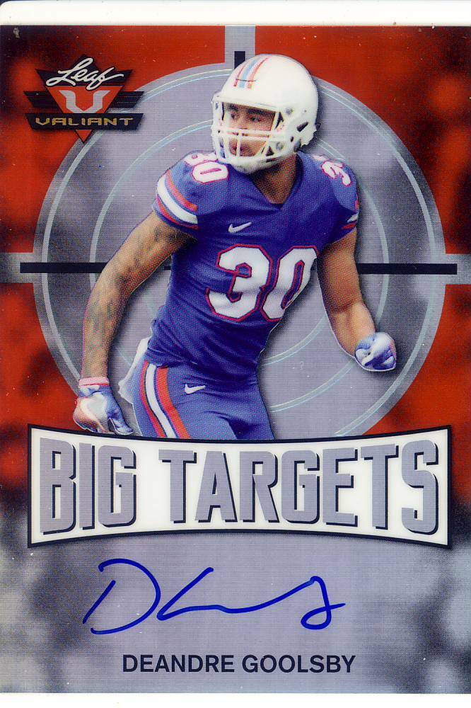 deandre goolsby rookie rc draft auto autograph florida gators uf ...