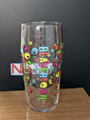 Single Beavertown Neck Oil IPA pint glass Brand new skull and bones ...