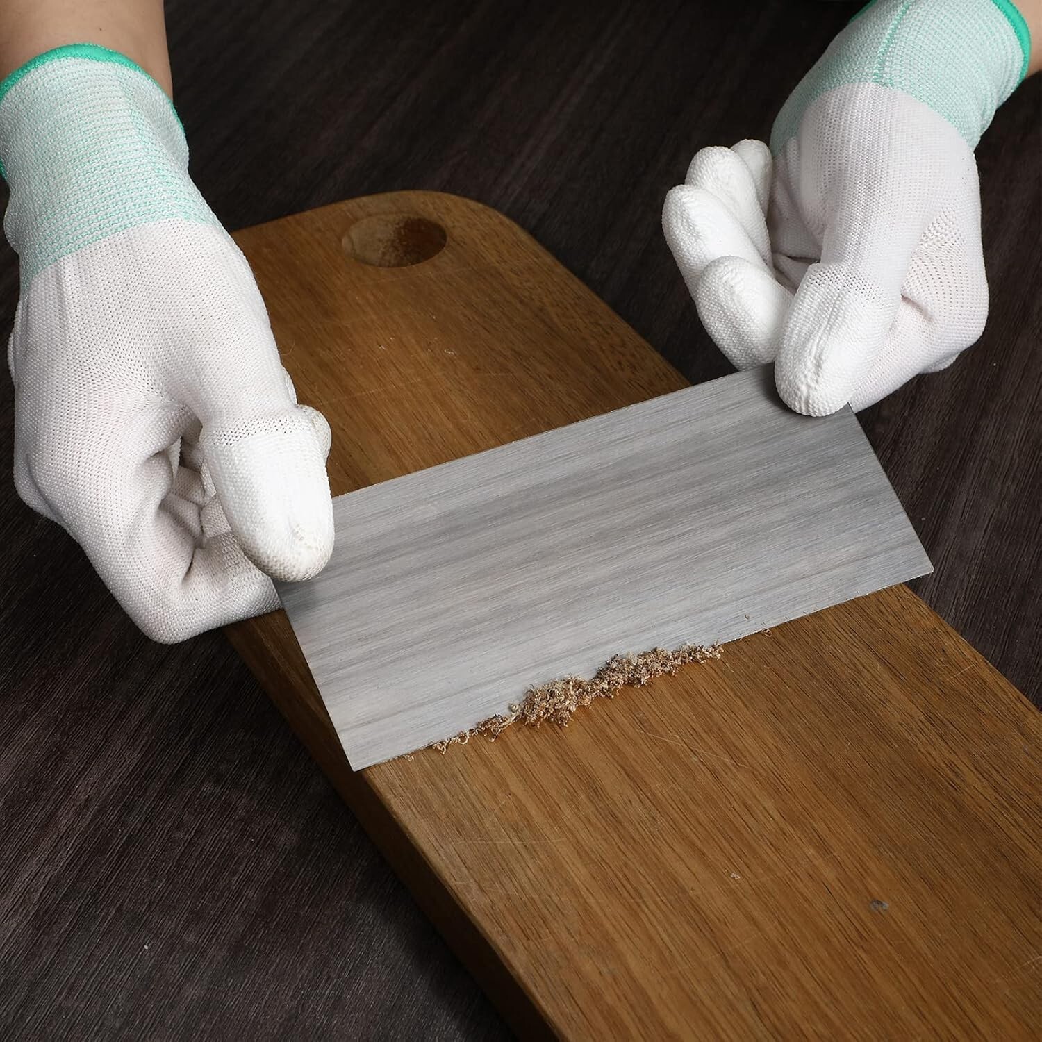 Card Scraper Burnisher and 6 Pcs Cabinet Scraper Set for Woodworking ...