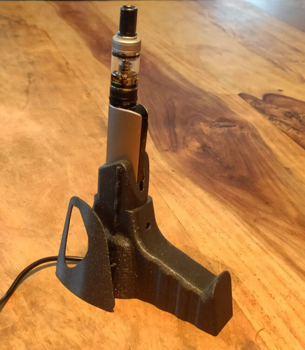 Ständer/Halter "Space-Gun" für Q16 Pro JustFog mit USB-Ladekabel ...