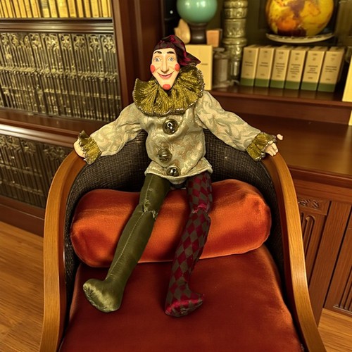 Mark Roberts Collection 14" Jester Fairies Harlequin Posable Christmas ...