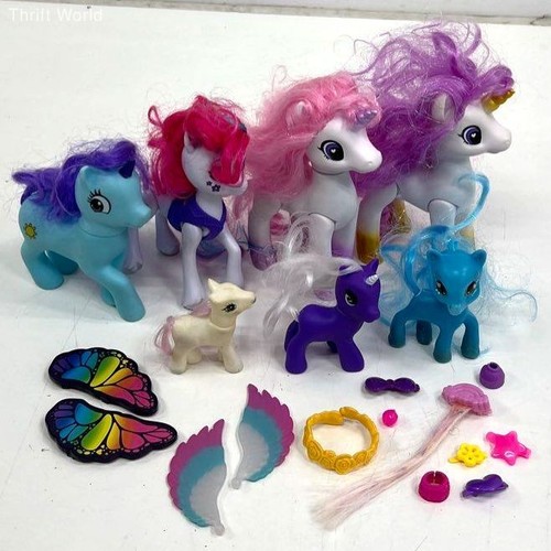 My Little Pony G1 G4 Generation Figure Lot of 7 Hasbro Toys Wings ...