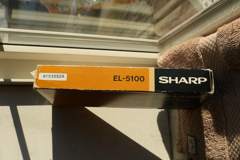 vintage Sharp EL-5100 Scientific Calculator, near flawless condition | eBay