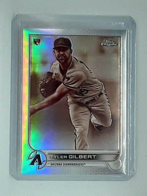 Tyler Gilbert 2022 Topps Chrome Baseball - SEPIA #65 RC - Arizona ...
